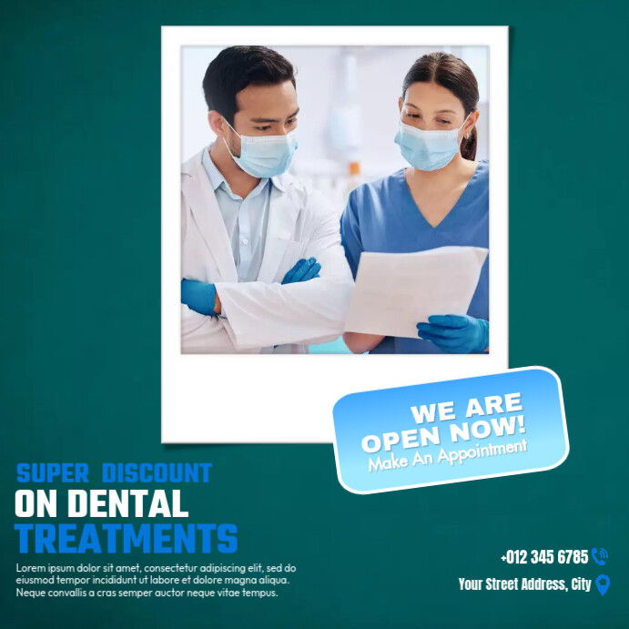 Copy of DENTAL TEMPLATE.E | PosterMyWall