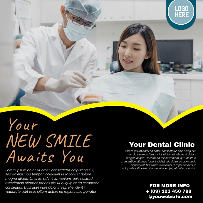 Copy of DENTAL TEMPLATE.E | PosterMyWall