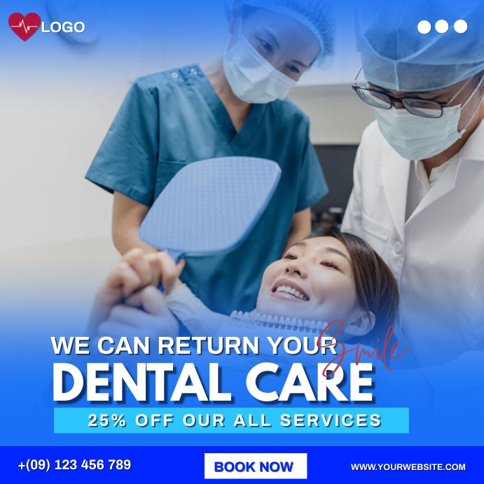 Copy of DENTAL TEMPLATE.E | PosterMyWall