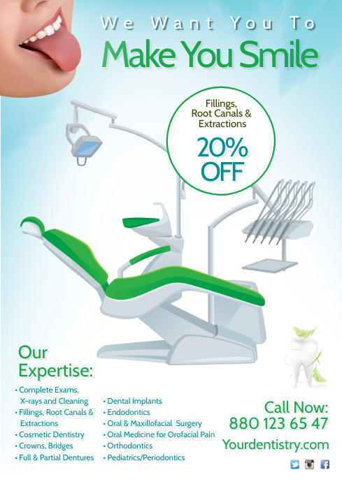 Dentist Flyer Template | PosterMyWall