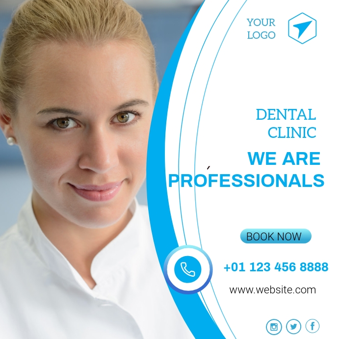 DENTIST INSTAGRAM POST Template | PosterMyWall