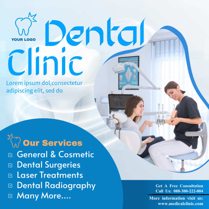 Dentist Instagram Post Template | PosterMyWall