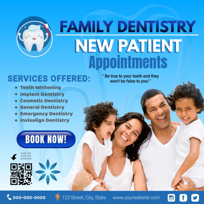 Plantilla de Dentist Instagram Post | PosterMyWall