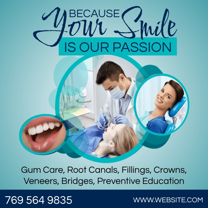 Dentistry IG Template | PosterMyWall