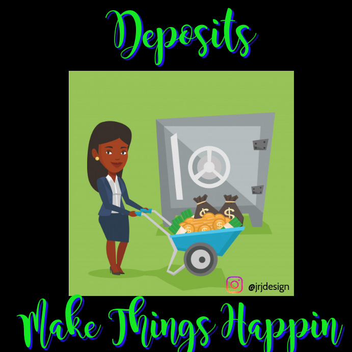 Plantilla de Depósitos | PosterMyWall