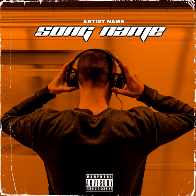 Depressed Album cover template | PosterMyWall