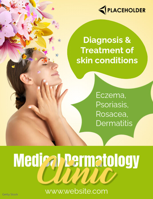 Copy of Dermatology (Medical) Flyer Template | PosterMyWall