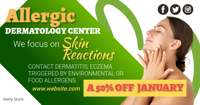 Dermatology Facebook Shared It mage Post Template | PosterMyWall