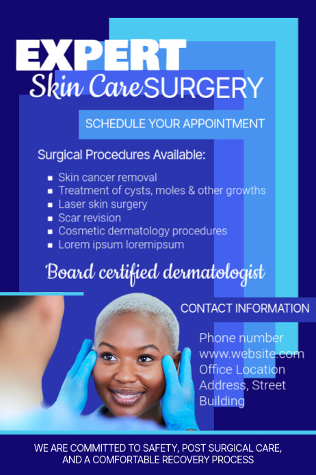 Copy of Dermatology Surgical | PosterMyWall