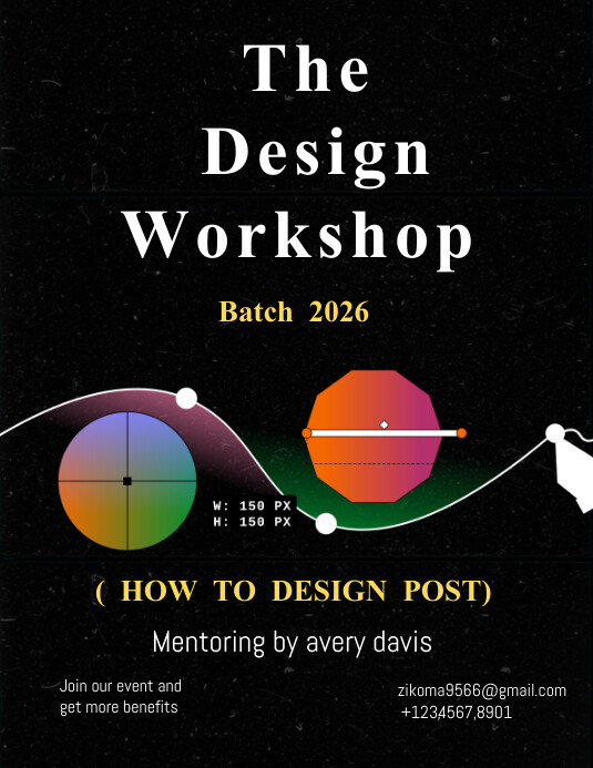 Copy of Design workshop | PosterMyWall