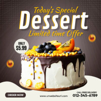 Dessert Ads Template | PosterMyWall