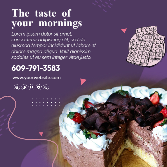 Dessert Offer Template | PosterMyWall