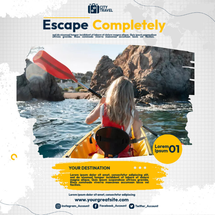 Destination Tourist Spots Template | PosterMyWall