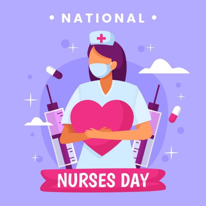 Detailed national nurses day illustration Template | PosterMyWall