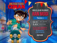 Detective Conan Template | PosterMyWall