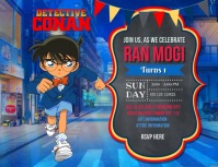 Detective Conan Template | PosterMyWall