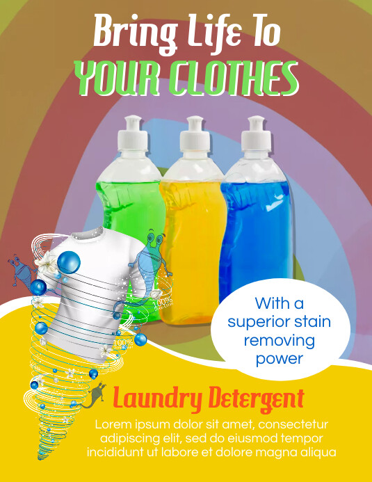 Detergent Template | PosterMyWall