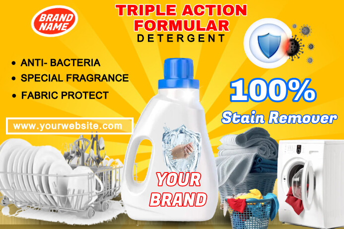 Detergent Poster Template | PosterMyWall