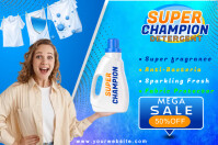Detergent poster Template | PosterMyWall