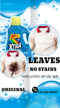 detergent template | PosterMyWall