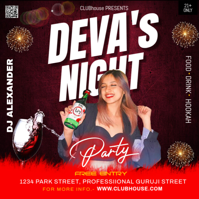 Copy of devas night/musical night | PosterMyWall