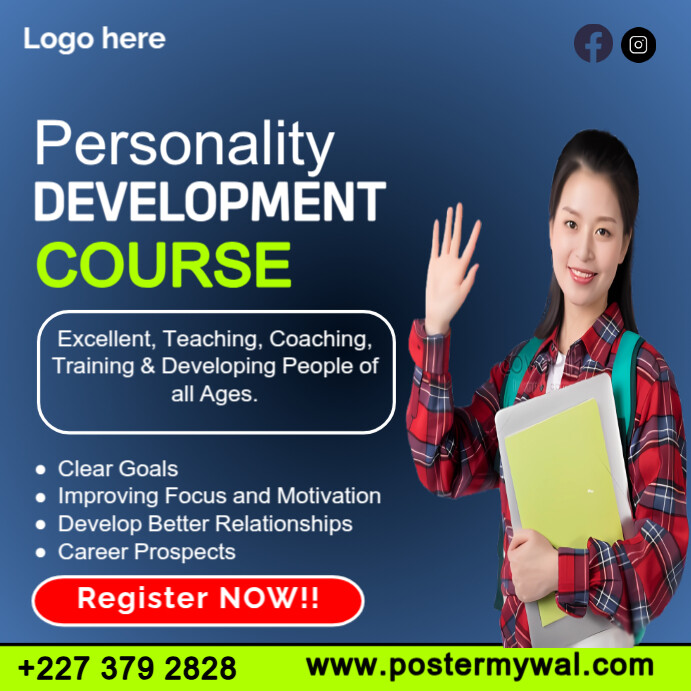 Development course Instagram design template | PosterMyWall