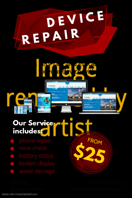 Copy of Device Repair | PosterMyWall