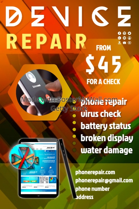 Copy of Device Repair | PosterMyWall