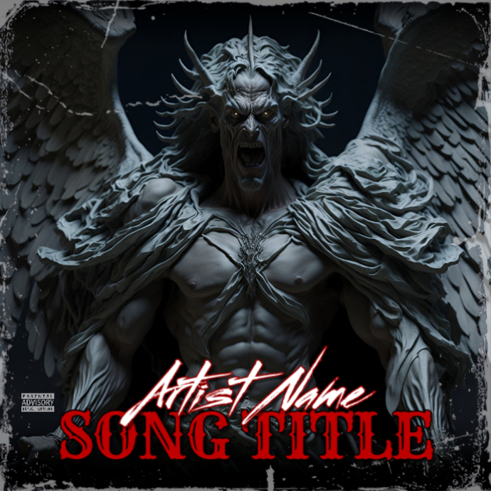 Plantilla de Devil Album Cover | PosterMyWall