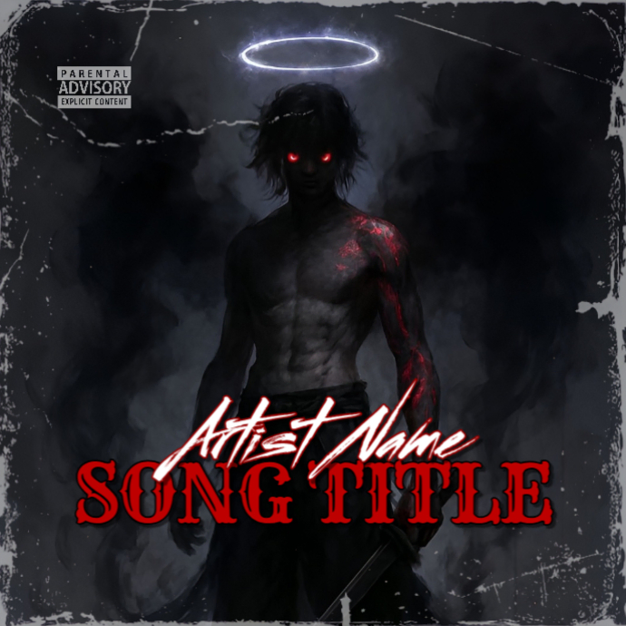 Plantilla de Devil Album Cover | PosterMyWall