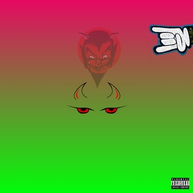 Demon album cover design template | PosterMyWall