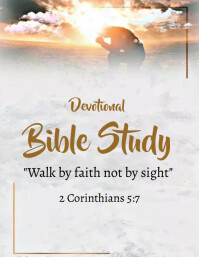 Devotional study Template | PosterMyWall