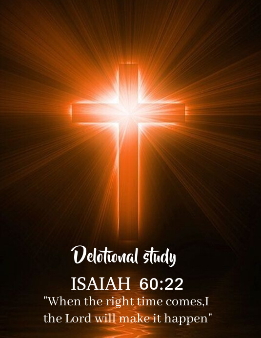 Devotional study Template | PosterMyWall