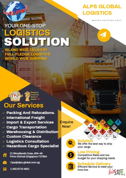 Logistics services | PosterMyWall