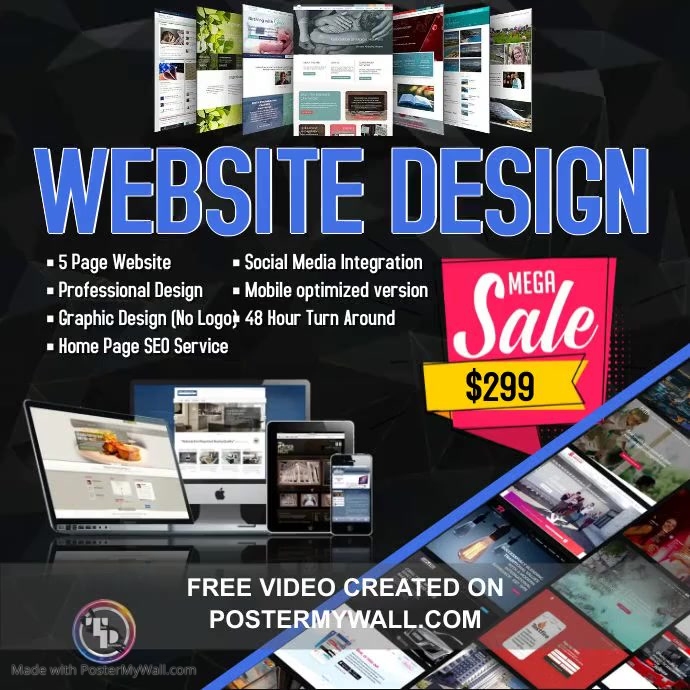 Website Design Sale | PosterMyWall