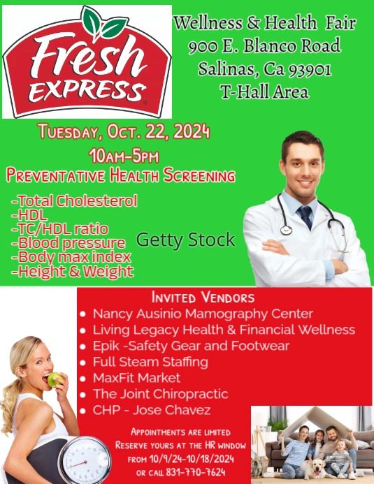 HEALTH FAIR | PosterMyWall