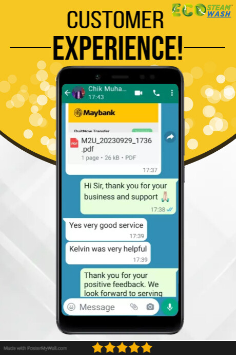 Customer Feedback 11 | PosterMyWall