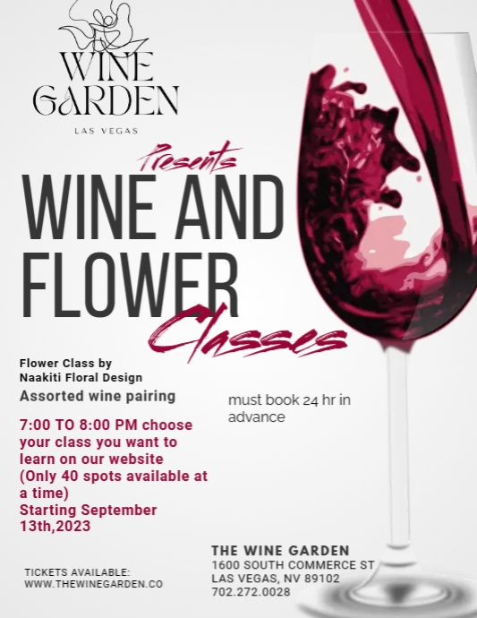 wine tasting Flyer Template | PosterMyWall