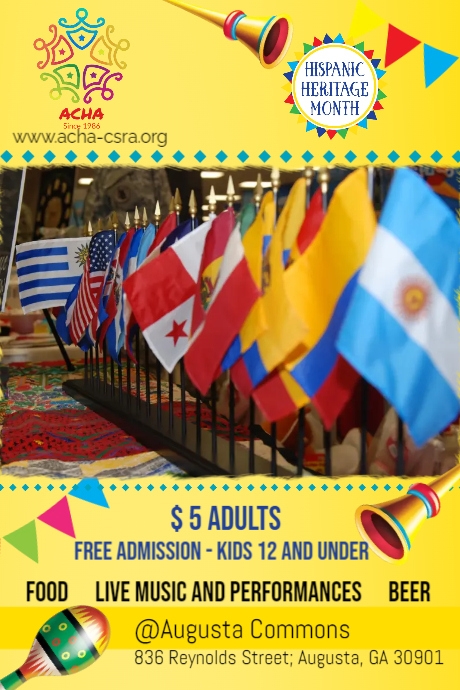 Hispanic heritage | PosterMyWall