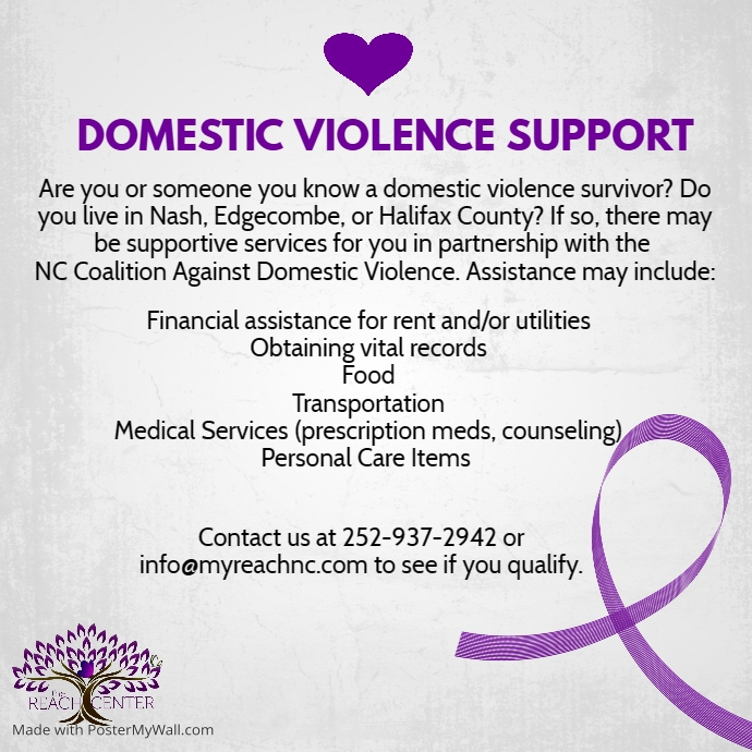 Domestic Violence Awareness event flyer | PosterMyWall