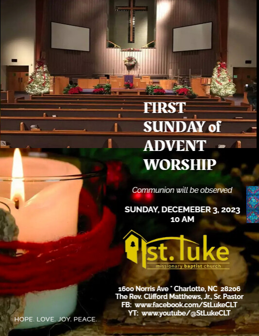 advent service | PosterMyWall