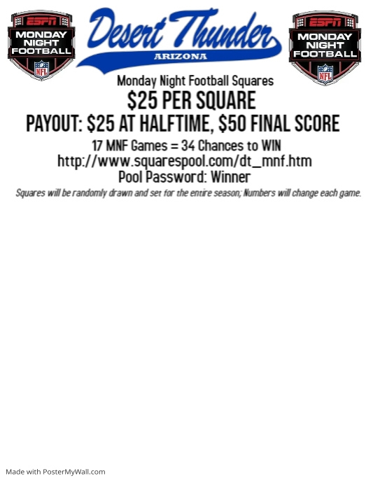 2022 - MNF | PosterMyWall