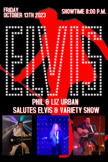 PHIL URBAN TRIBUTE TO ELVIS | PosterMyWall