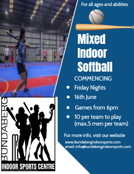 Copy of baseball academy poster template | PosterMyWall