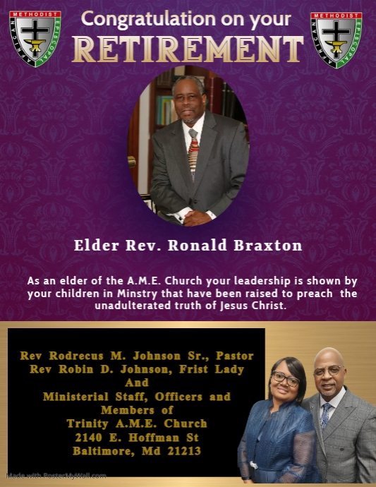 sample retirement flyer Flyer Template Design | PosterMyWall