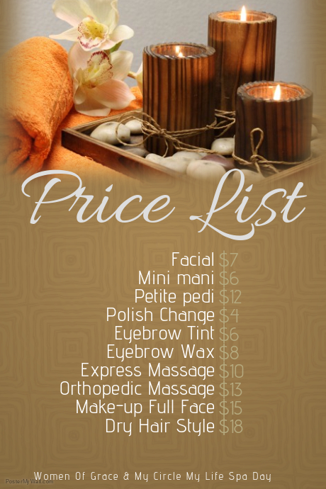 spa day | PosterMyWall