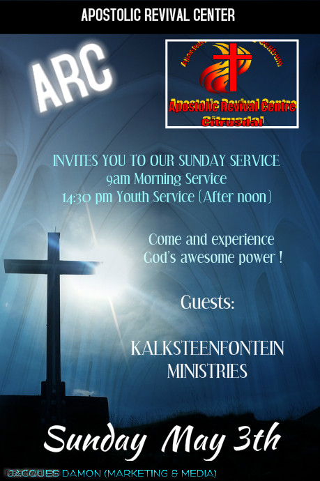 Copy of ARC CHURCH | PosterMyWall