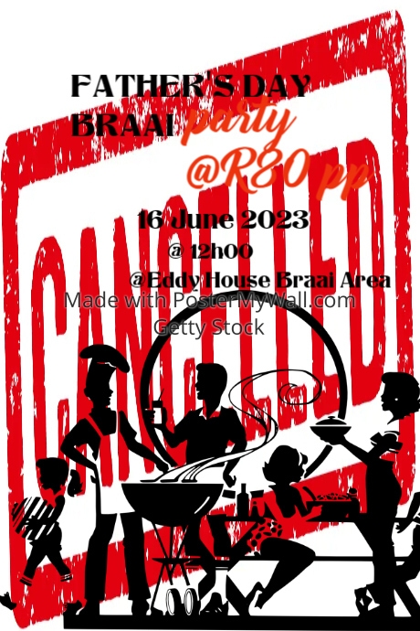 Braai party | PosterMyWall