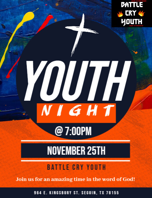 Youth Bible study | PosterMyWall