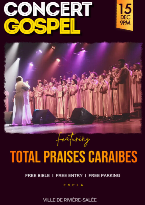gospel concert (1) | PosterMyWall